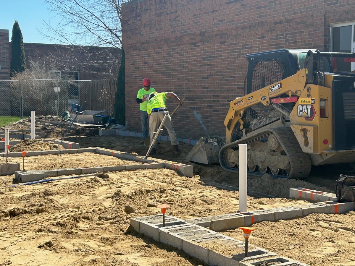 April 12, 2024: Bond progress at Schickler Elementary, Lapeer High ...